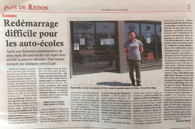 ECPR – Ecole de Conduite du Pays de Redon